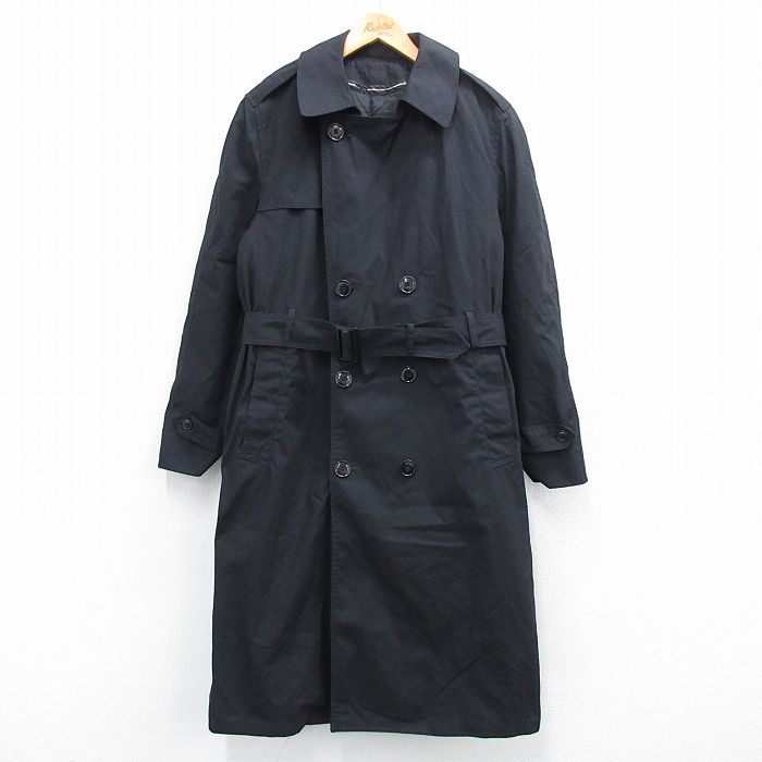 古着通販 L☆古着 長袖 ミリタリー コート メンズ 00年代 00s ロング丈