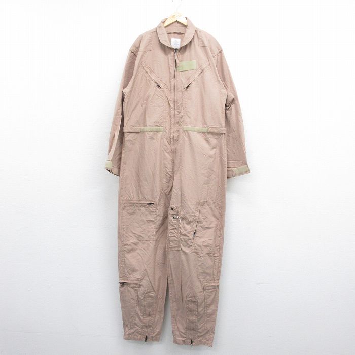 古着通販 W49☆古着 長袖 ミリタリー ツナギ メンズ 00年代 00s CWV-27